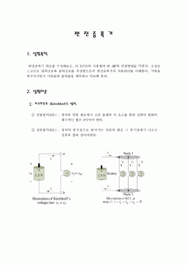 (홍익대학교) 계측 및 신호처리 - 반전증폭기(inverting amplifier)-1페이지