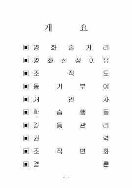 엑스페리먼트 동기부여 조직변화 -1페이지