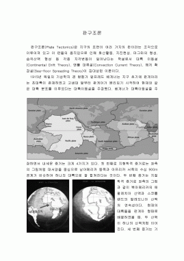 [지구와 우주]  판구조론(Plate Tectonics)-1페이지