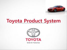 Toyota Product System, TPS 개요구성요소, 7대낭비, 가동률, 개선, 인변 자동화, JIT, U-Line, 적용사례 및 문제점, 성공사례, 실패사례.ppt-1페이지