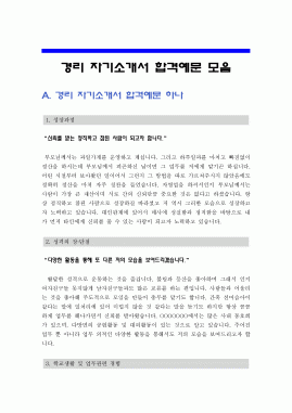 [경리자기소개서 모음] 경리자기소개서 합격예문 2편_경리자기소개서예시_경리자기소개서예제_경리자소서-1페이지