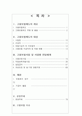 사회복지 보장론 - 고용보험에 대해서-1페이지