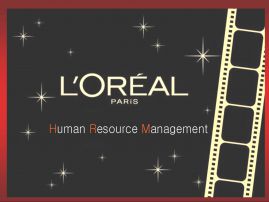 로레알 LOREAL PARIS Human Resource Management.PPT자료-1페이지