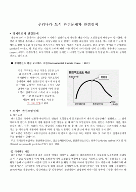 한국의 도시 환경문제와 환경정책-1페이지