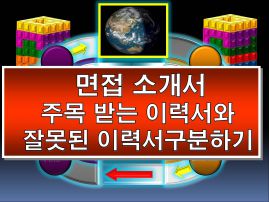 27. 면접 소개서 주목 받는 이력서와 잘못된 이력서구분하기 (GS칼텍스지원).PPT자료-1페이지