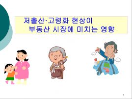 저출산 고령화 현상이 부동산 시장에 미치는 영향 -1페이지