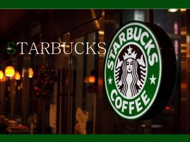 STARBUCKS - 스타벅스,스타벅스마케팅,스타벅스분석,스타벅스기업분석,스타벅스전략,스타벅스해외진출,스타벅스해외진출사례.PPT자료-1페이지