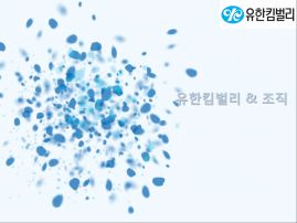 유한킴벌리조직,유한킴벌리분석,유킴분석,유킴마케팅,유킴,4조2교대,기업경영,경영혁신,경영혁신사례,조직행위론-1페이지