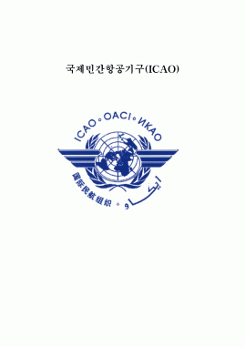 국제민간항공기구(ICAO)-1페이지