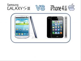 Samsung GALAXY S Ⅲ vs iPhone4 S (삼성 갤럭시 S3 vs 아이폰4 S) - 핸드폰,휴대폰시장,스마트폰시장,삼성겔럭시,아이폰,경쟁사례,브랜드마케팅,서비스마케팅,글로벌경영,사례분석,swot,stp,4p.ppt-1페이지