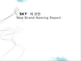 스카이(SKY)에 관한 New Brand Naming Repor(브랜드네임).PPT자료-1페이지