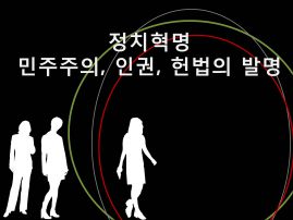 민주주의,인권,헌법의 발명,정치혁명,자연상태와정치공동체,세속화와종교분리-1페이지