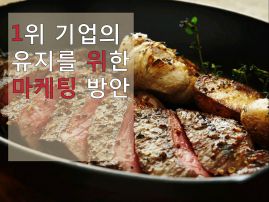 빕스-아웃벡,외식경영사례,아웃벡마케팅사례,빕스서비스마케팅,브랜드마케팅,서비스마케팅,글로벌경영,사례분석,swot,stp,4p-1페이지