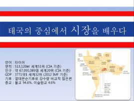 태국의 중심에서 시장을 배우다 (전통시장,전통시장활성화방안,태국전통시장,전통시장마케팅전략).PPT자료-1페이지