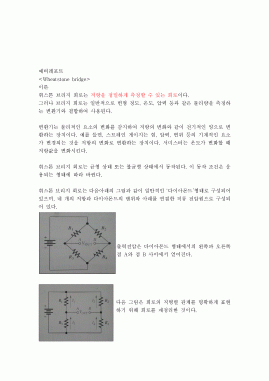 예비6휘스톤 브리지 예비레포트-1페이지