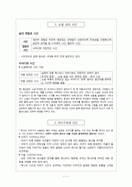 메밀꽃 필 무렵 작품분석 (시간과 공간을 중심으로)-1페이지