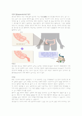 충수염(appendicitis) 케이스-1페이지