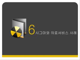 의료서비스 6시그마 분석-1페이지