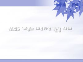 MKIS 기업의 내부자료 활용 사례-1페이지