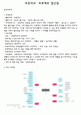 프로젝트 접근법 \초등학교\-1페이지