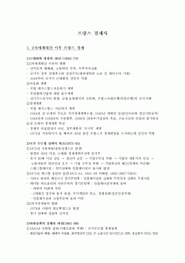 프랑스 경제사-1페이지