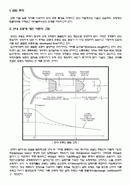 광학실험 - 관로마찰 실험-1페이지