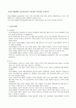 [지역사회복지론] 자선조직협회와 인보관운동의 공통점과 차이점을 논하시오-1페이지