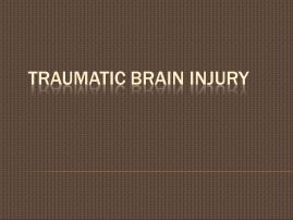 [의학] 외상성 뇌손상 - tbi[Traumatic Brain Injury]-1페이지