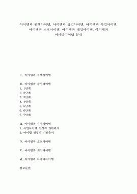 [아이템][유행아이템][창업아이템][사업아이템][소호아이템][게임아이템]아이템과 유행아이템, 아이템과 창업아이템, 아이템과 사업아이템, 아이템과 소호아이템, 아이템과 게임아이템, 아이템과 아바타아이템 분석-1페이지