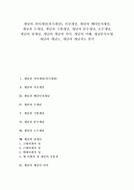 개념과 자아개념(자기개념), 시공개념, 개념과 메타인지개념, 개념과 수개념, 개념과 극한개념, 개념과 분수개념, 소수개념, 개념과 성개념, 개념적 의미, 개념적 이해, 개념분석모형, 개념과 개념도, 개념 개념지도-1페이지