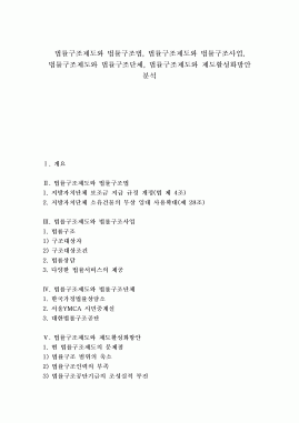 [법률구조제도, 법률구조법, 법률구조사업, 법률구조단체, 법률구조, 법률, 구조법]법률구조제도와 법률구조법, 법률구조제도와 법률구조사업, 법률구조제도와 법률구조단체, 법률구조제도와 제도활성화방안 분석-1페이지