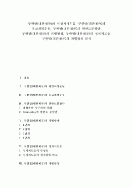 [구한말]구한말(대한제국)의 위정척사운동, 구한말(대한제국)의 유교개혁운동, 구한말(대한제국)의 한반도분할안, 구한말(대한제국)의 의병항쟁, 구한말(대한제국)의 정치지도층, 구한말(대한제국)의 파벌형성 분석-1페이지