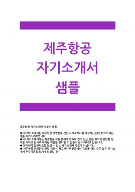 제주항공자기소개서:제주항공경영본부자소서 제주항공경영지원자소서 제주항공경영지원신입자기소개서 제주항공자소서 제주항공경영본부자기소개서 제주항공자기소개서 제주항공신입자소서 -1페이지