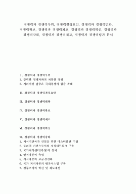 [경쟁력, 경쟁력우위]경쟁력과 경쟁력우위, 경쟁력결정요인, 경쟁력과 경쟁력변화, 경쟁력확보, 경쟁력과 경쟁력제고, 경쟁력과 경쟁력혁신, 경쟁력과 경쟁력강화, 경쟁력과 경쟁력제고, 경쟁력과 경쟁력평가 분석-1페이지