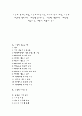 [교류, 청소년교류, 여성교류, 인적 교류, 문학교류]교류와 청소년교류, 교류와 여성교류, 교류와 인적 교류, 교류와 구조적 의사교류, 교류와 문학교류, 교류와 학술교류, 교류와 기술교류, 교류와 해양교 분석-1페이지