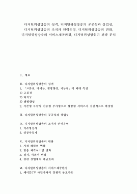 [디지털위성방송][공공성]디지털위성방송의 성격, 디지털위성방송의 공공성과 상업성, 디지털위성방송의 조직과 인력운영, 디지털위성방송의 변화, 디지털위성방송의 서비스제공환경, 디지털위성방송의 전략 분석-1페이지