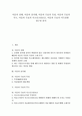 [어음][수표][콜거래][부도][사고신고담보금][이득상환 청구권]어음의 실태, 어음과 콜거래, 어음과 수표의 특성, 어음과 수표의 부도, 어음과 수표의 사고신고담보금, 어음과 수표의 이득상환 청구권 분석-1페이지