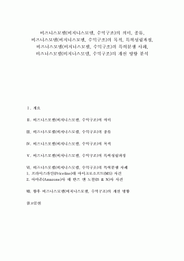 비즈니스모델(비지니스모델, 수익구조) 의미, 종류, 비즈니스모델(비지니스모델, 수익구조)  특허성립과정, 비즈니스모델(비지니스모델, 수익구조) 특허분쟁 사례, 비즈니스모델(비지니스모델, 수익구조) 개선 방향-1페이지