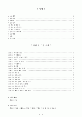 [자동차 기초 실습] 엔진의 구조 - 엔진의 구조를 이해하고 엔진을 구성하는 부품의 명칭 및 기능을 익힌다.-1페이지