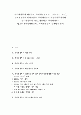 부시행정부의 패권주의, 부시행정부의 9 11테러(9 11사건), 부시행정부의 이라크침략, 부시행정부의 대량살상무기억제, 부시행정부 APEC정상회담, 부시행정부 QDR(4개년국방보고서), 부시행정부 정책평가-1페이지