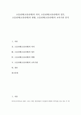 [소믈리에][소물리에][소믈리에 의미][소믈리에 업무][소믈리에 현황][소믈리에 교육기관]소믈리에(소물리에)의 의미, 소믈리에(소물리에)의 업무, 소믈리에(소물리에)의 현황, 소믈리에(소물리에)의 교육기관-1페이지