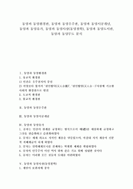 [동양][동양환경관][동양우주관][동양시공개념][동양유가]동양과 동양환경관, 동양과 동양우주관, 동양과 동양시공개념, 동양과 동양유가, 동양과 동양사상(동양철학), 동양과 동양도서관, 동양과 동양무도 분석-1페이지