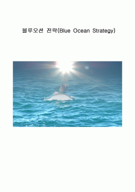 블루오션 전략(Blue Ocean Strategy)-1페이지