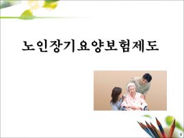 노인 장기 요양 보험 제도-1페이지