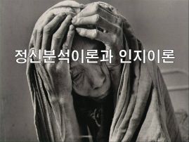 정신분석이론과 인지이론 -1페이지