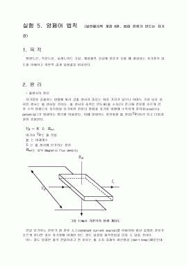 실험 5. 암페어 법칙-1페이지