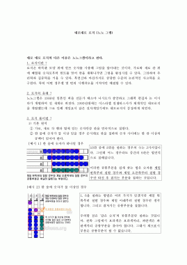 [자연과학] 네모네모 로직[노노그램]-1페이지