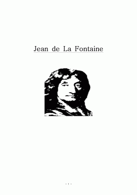 Jean de La Fontaine-1페이지