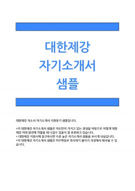 [대한제강자기소개서] 대한제강자소서_대한제강신입자소서_대한제강본인을채용해야하는이유자소서_대한제강2013자소서지원동기_대한제강2013자기소개서_대한제강신입자기소개서_대한제강자소서-1페이지