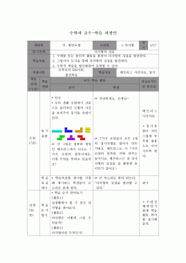 EIS이론을 이용한 학습지도안작성(다각형)-1페이지